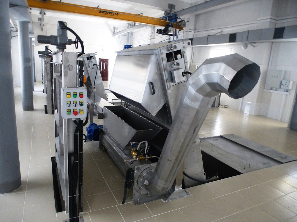 Screw wash press EPVP | Ecopolymer